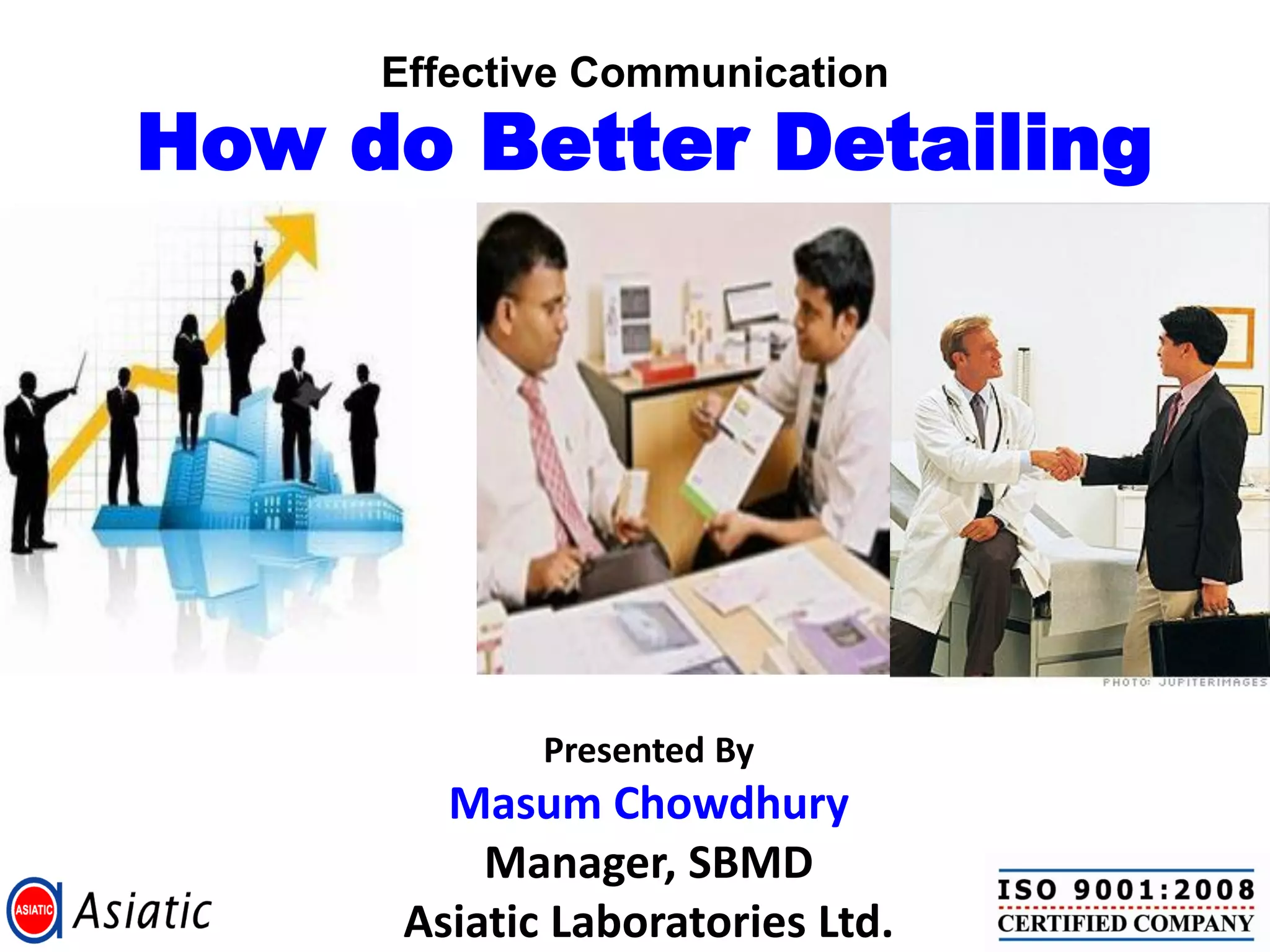 Effective communication – how do better detailing | PDF