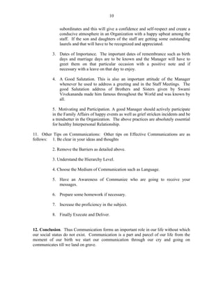 Effective communication ii | PDF