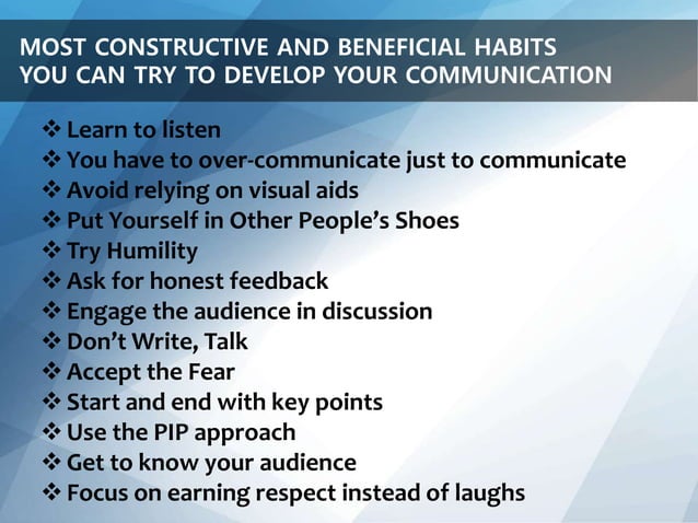 Effective Communication At Workplace | PPTX | Career Advice | Careers