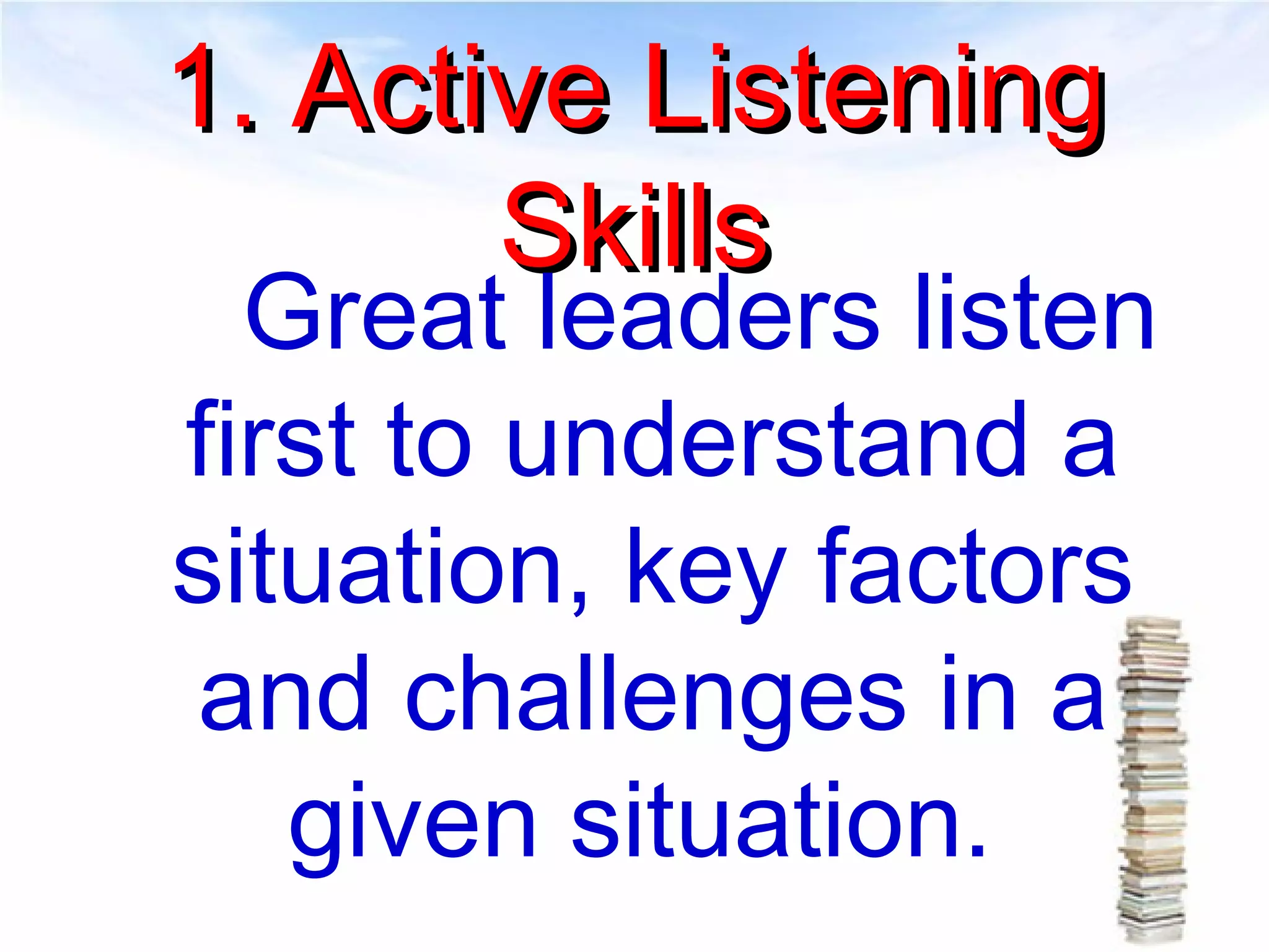 Effective communication (leaders) | PPT
