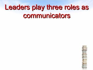 Effective communication (leaders) | PPT