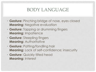 Effective communication & presentation | PPTX
