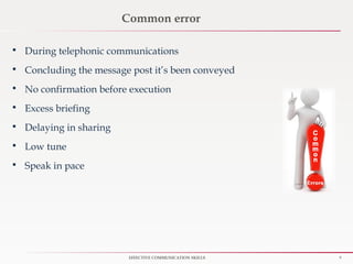 Effective communication skills | PPT