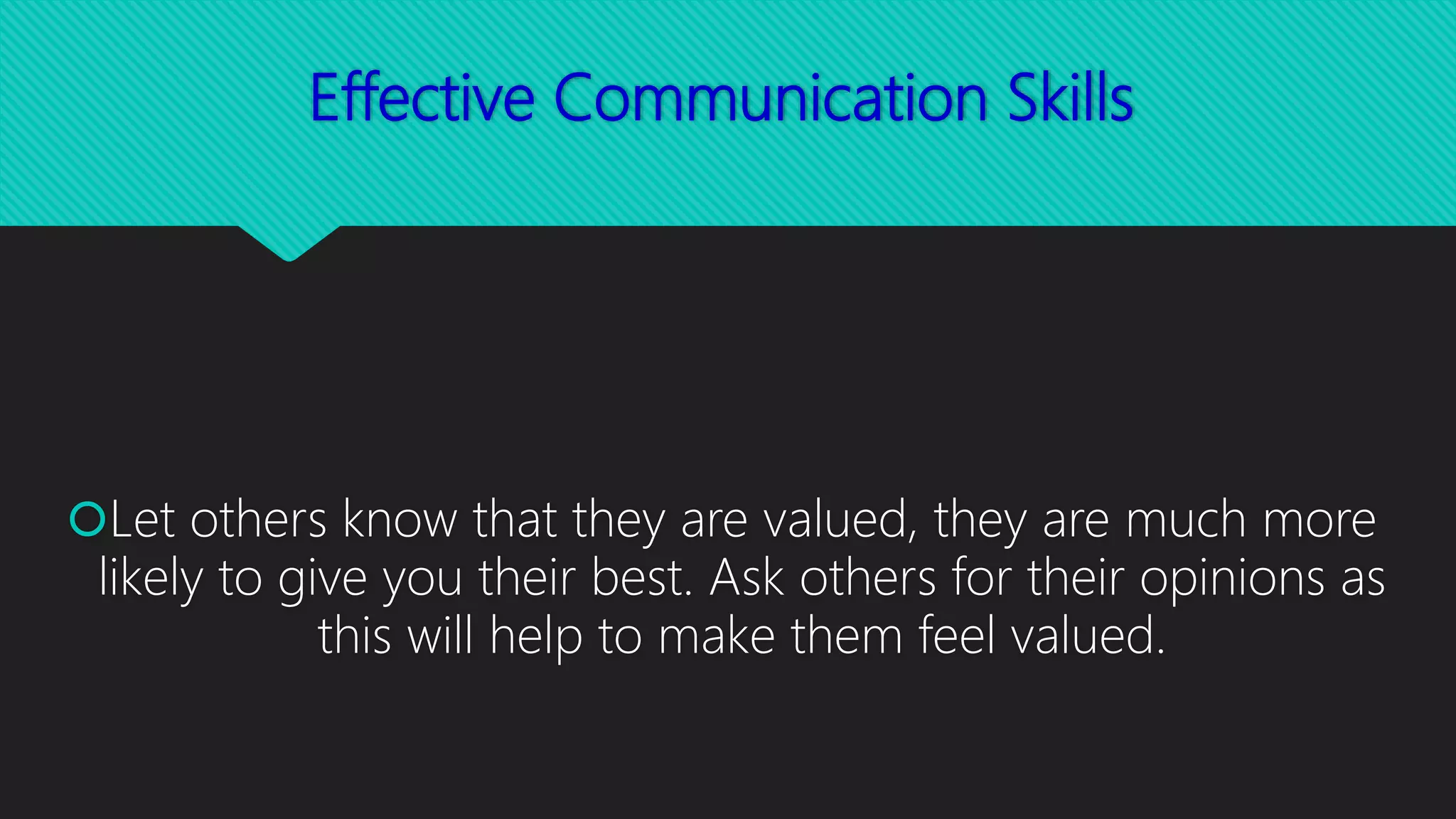 Effective communication skills | PPTX