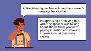 EFFECTIVE COMMUNICATION SKILLS presentation | PPT