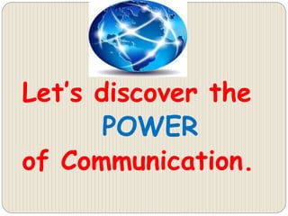 Effective communication skills ppt | PPTX | Career Advice | Careers