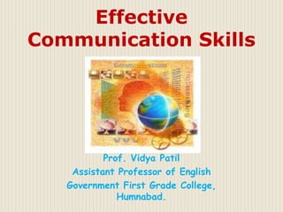 Effective Communication Skills Ppt