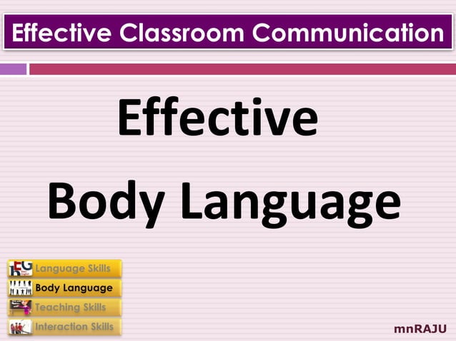 Effective Communication Skills for Classroom | PPT