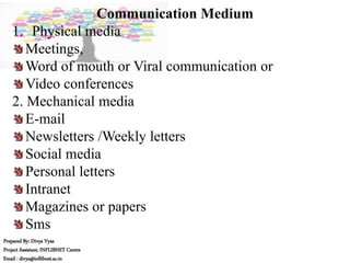 Effective communication skills for information professionals | PPTX