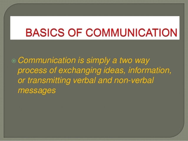Effective communication skills in transfer of technology