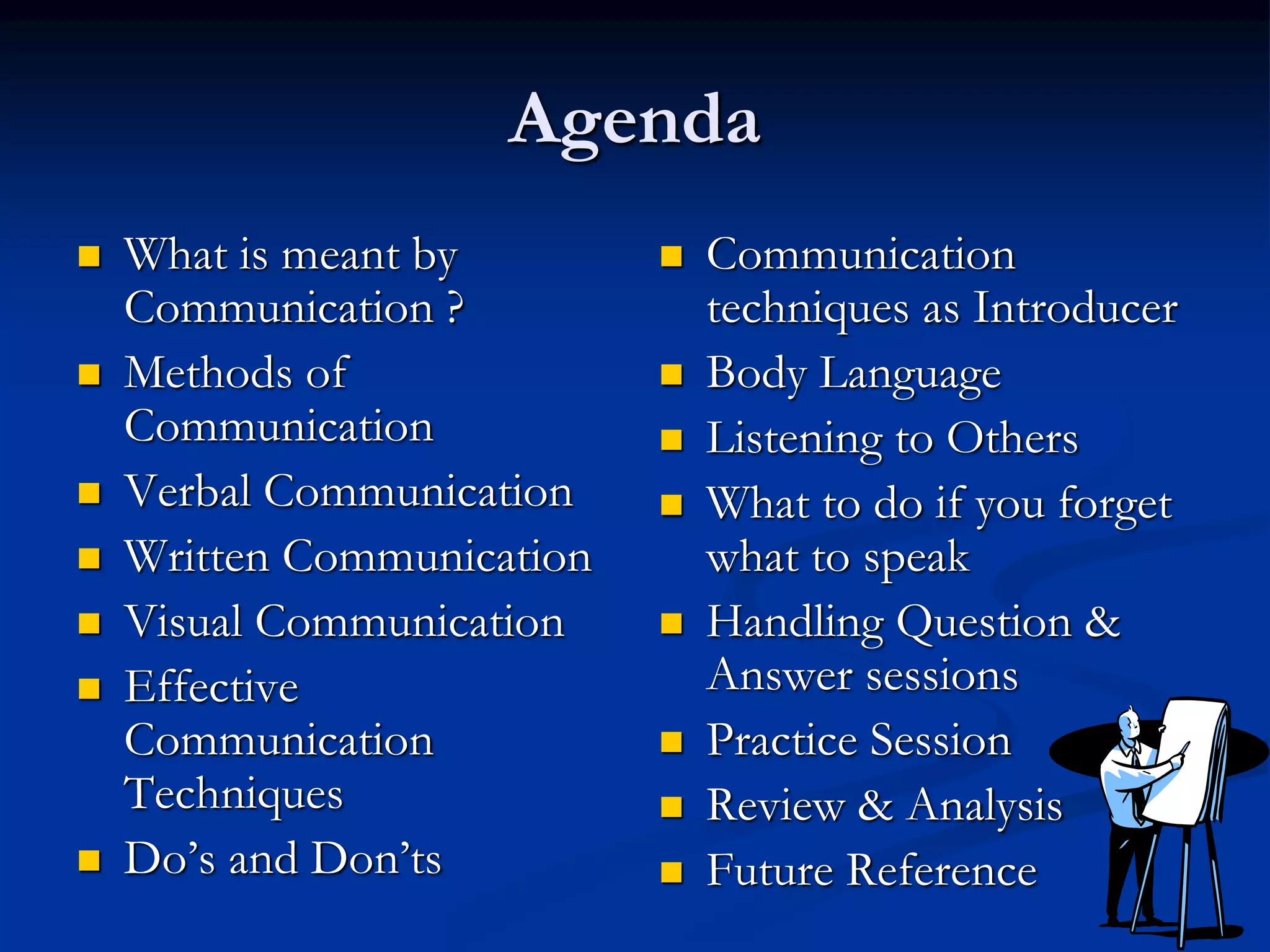 Effective communication skills- introduction | PPTX