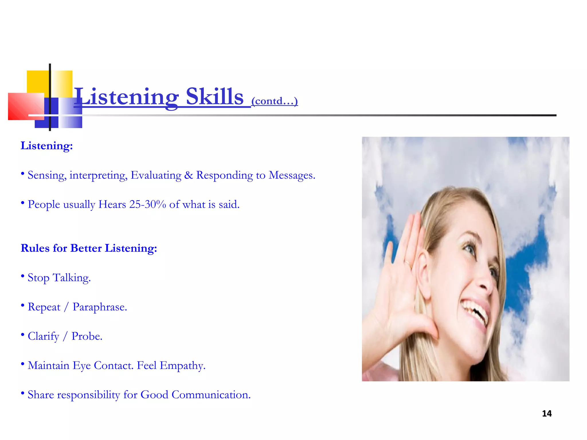 Effective Communications Skills | PPT