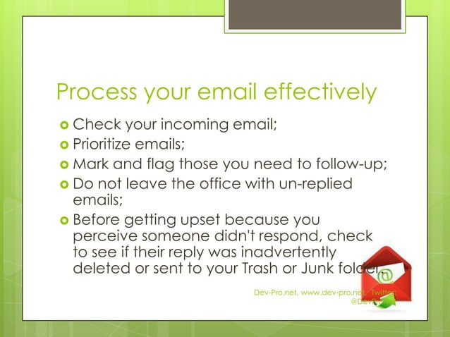 Effective communication via email | PPTX | Email | Internet