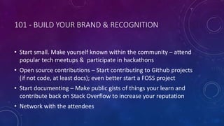 Effective Tech Community Engagement - Best Practices | PPT