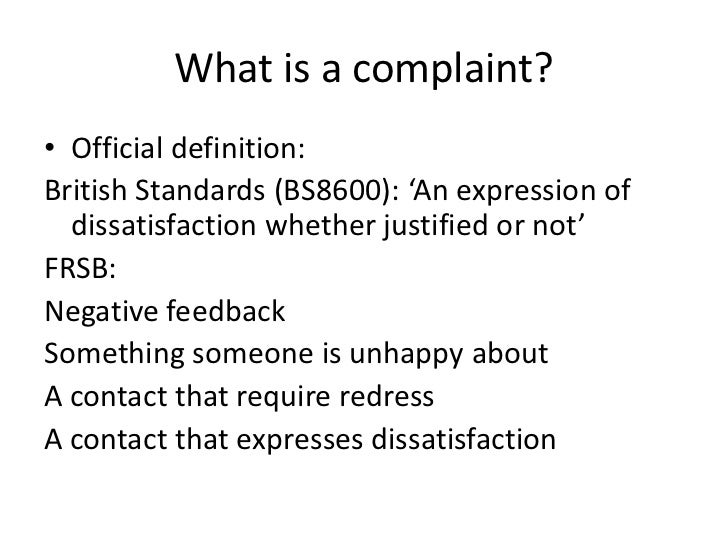 Effective complaint handling stephen haseltine - british heart foun…