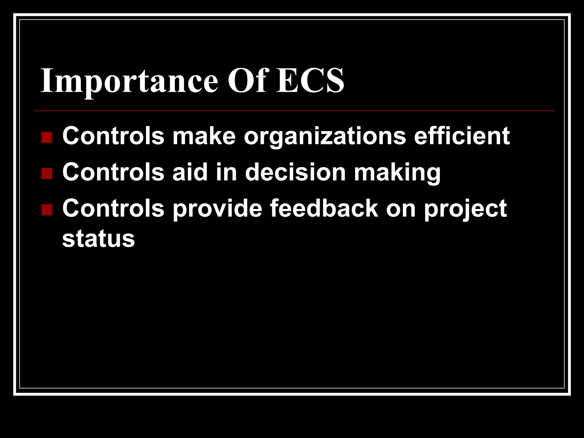 Effective control system | PPT