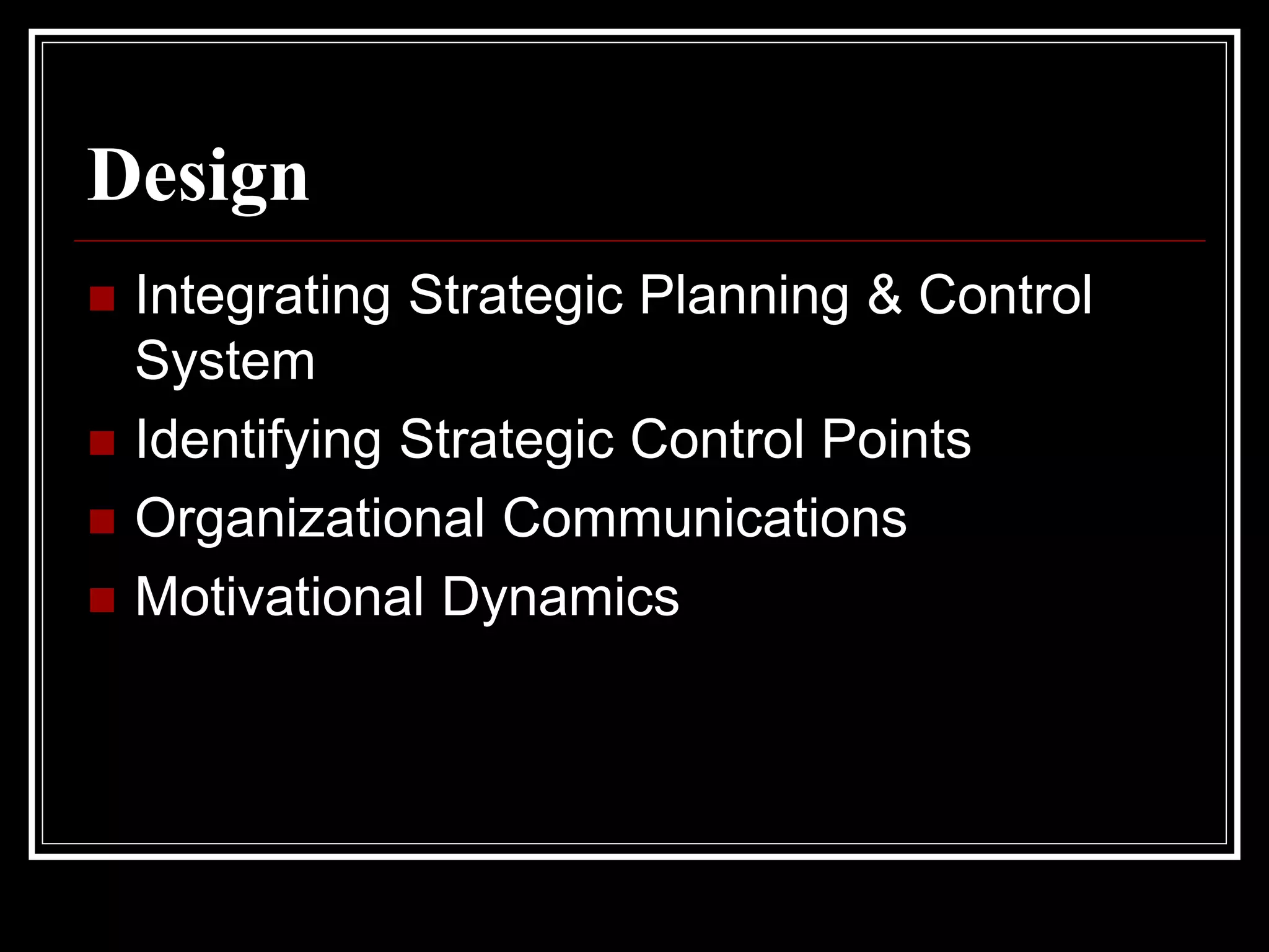 Effective control system | PPT