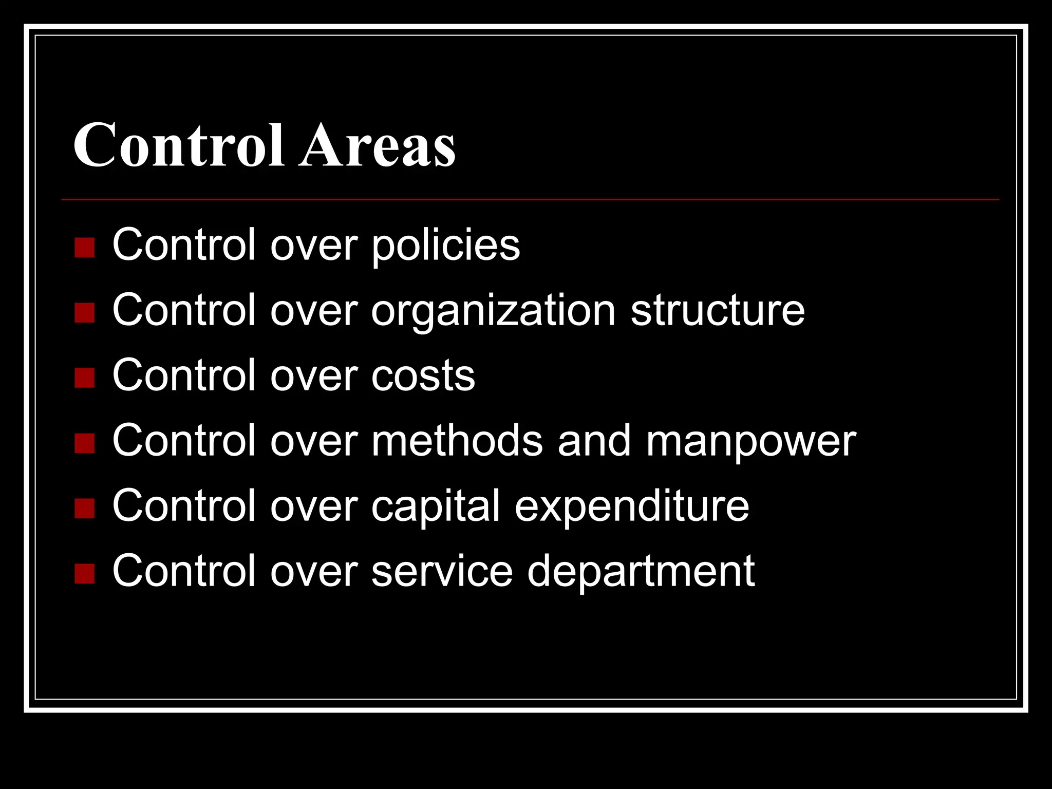 Effective control system | PPT