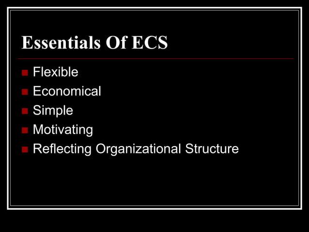 Effective control system | PPT