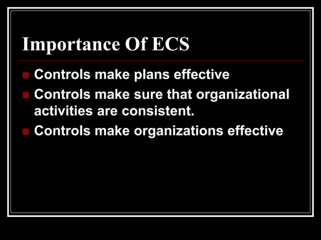 Effective control system | PPT