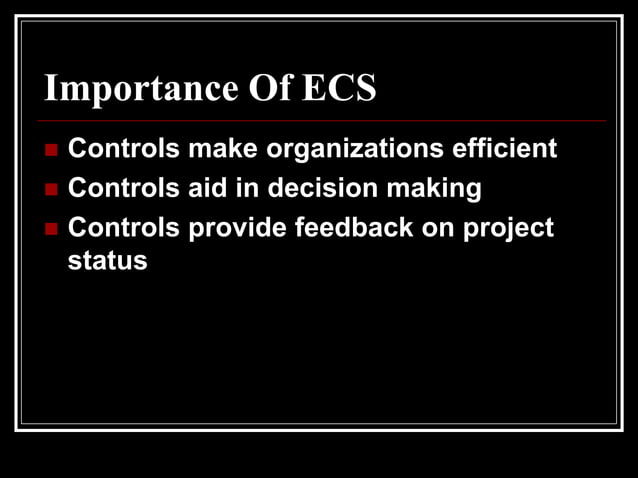 Effective control system | PPT