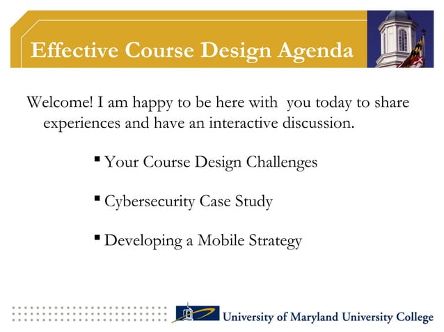 Effective course design | PPT