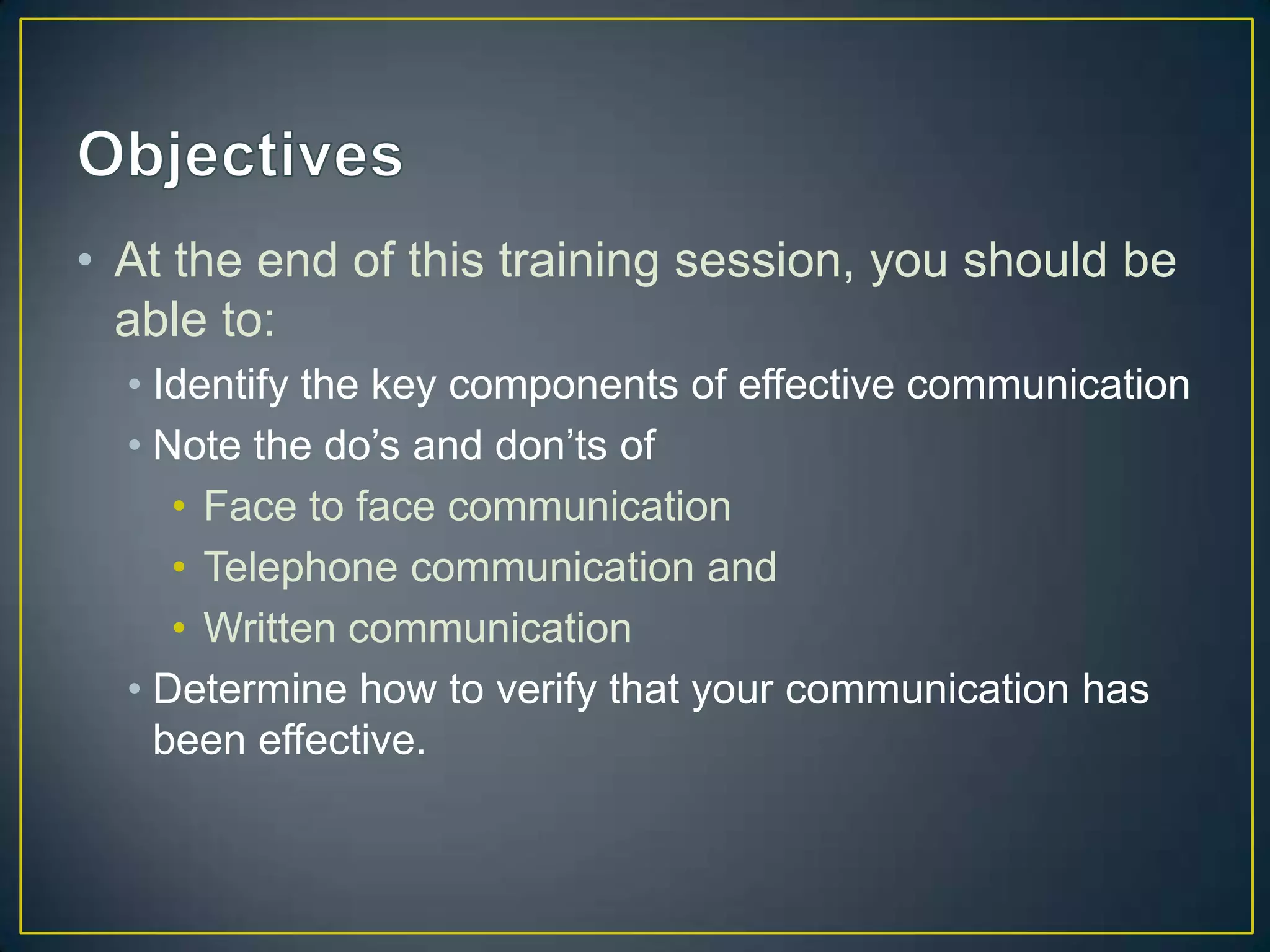Effective Customer Communication Skills | PPTX