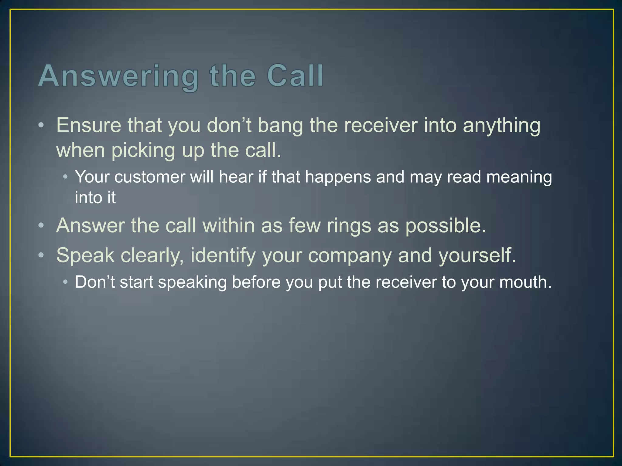 Effective Customer Communication Skills | PPTX