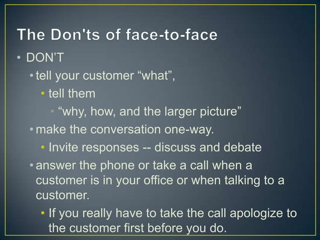 Effective Customer Communication Skills | PPTX