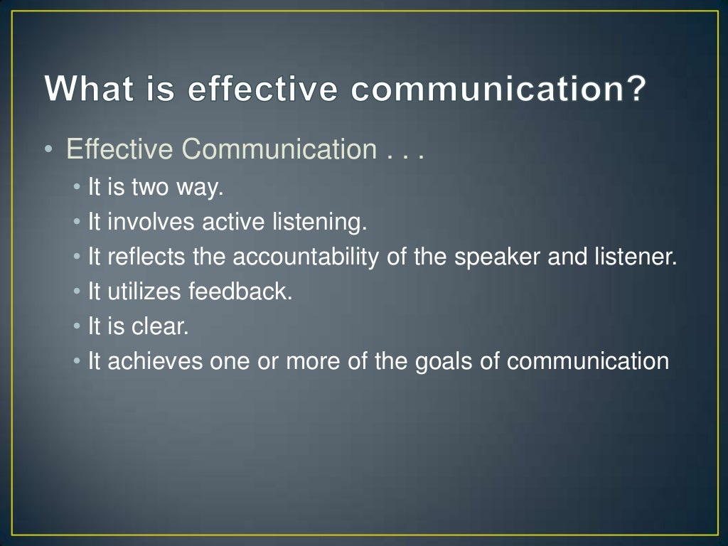 Effective Customer Communication Skills