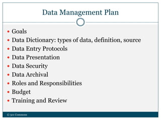 Effective data management for nonprofits | PPTX