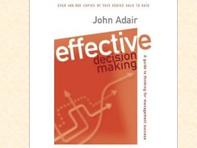 Effective Decision Making | PPT