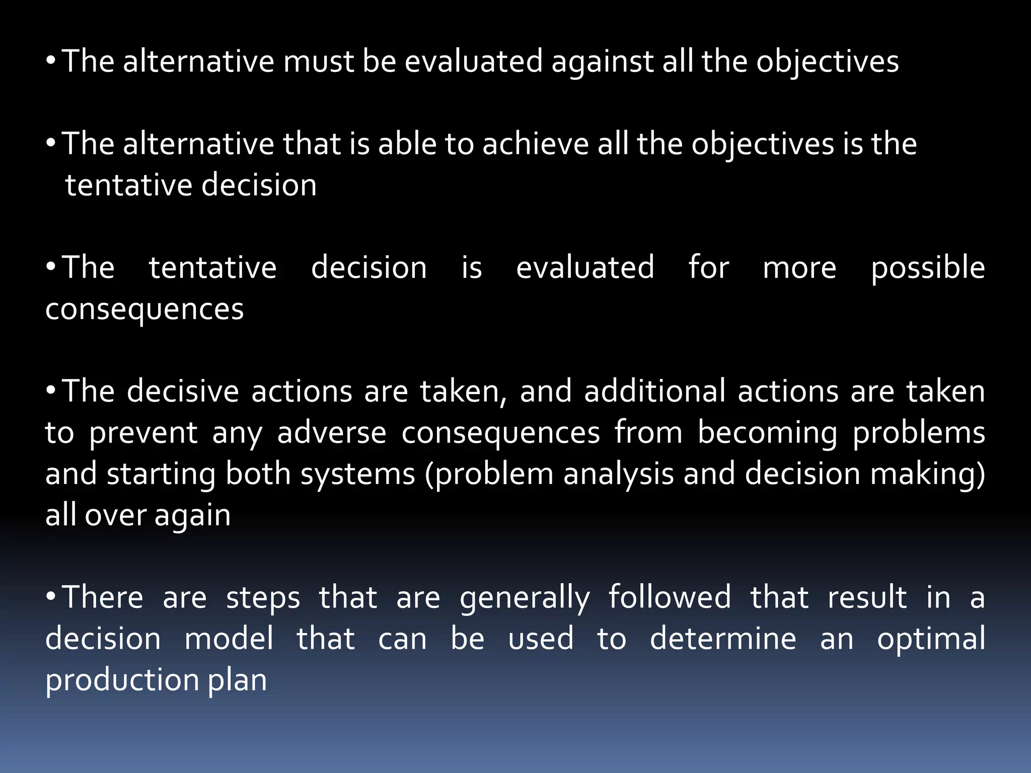 Effective decision making | PPTX