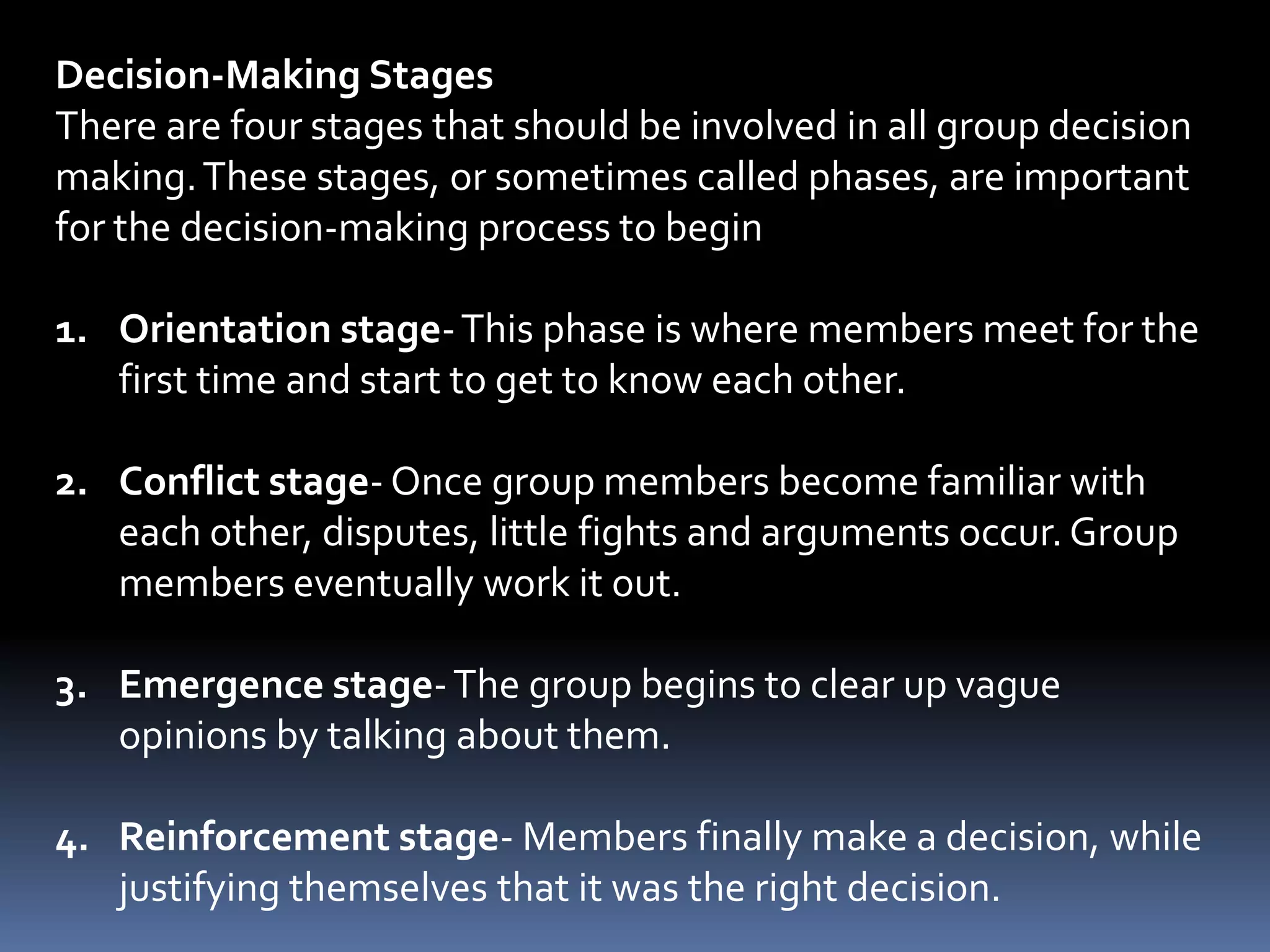 Effective decision making | PPTX