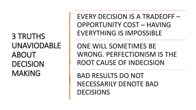 Effective decision making skills | PPTX