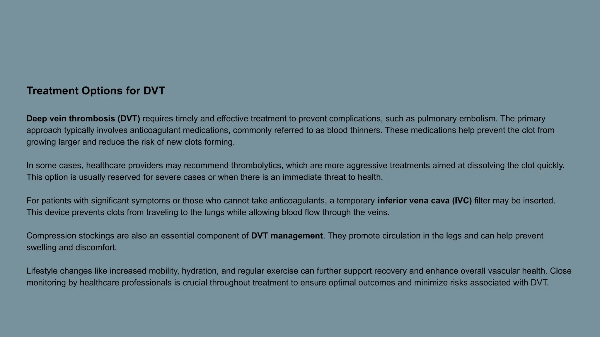 Effective Deep Vein Thrombosis Treatment by Dr.Gaurav Gangwani.pptx