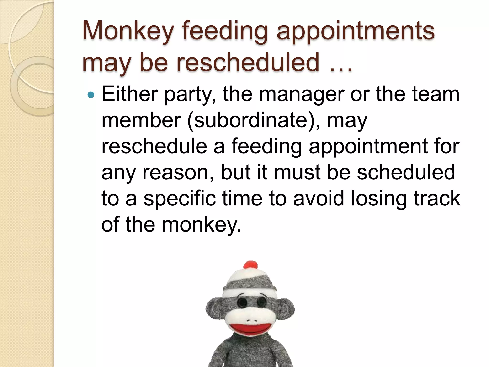 Effective delegation and monkey management | PDF