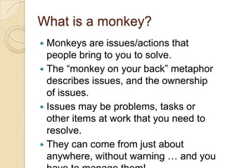 Effective delegation and monkey management | PDF