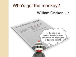 Effective delegation and monkey management | PDF