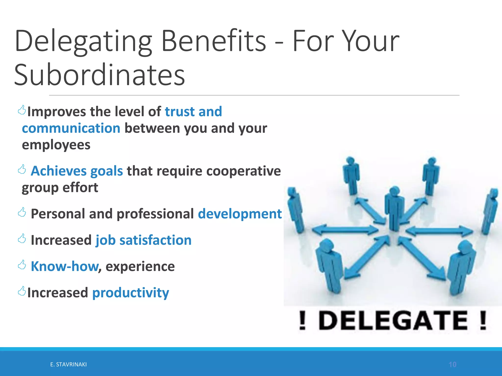 Effective delegation | PDF