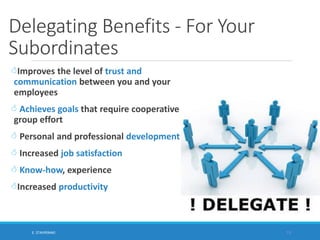 Effective delegation | PDF