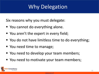 Effective delegation | PPTX