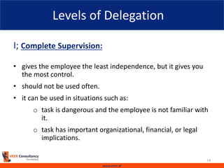 Effective delegation | PPTX