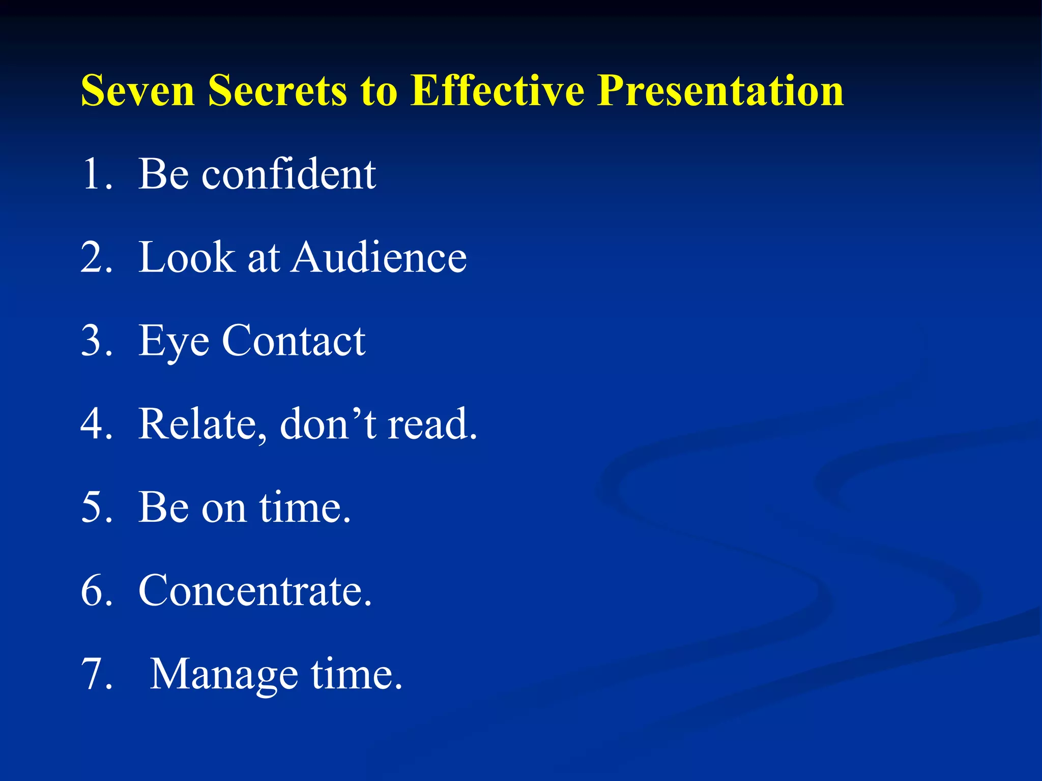 Effective delivery of lecture | PPT