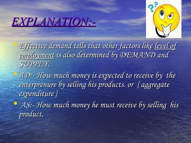Effective demand | PPT | Business Accounting & Finance | Business