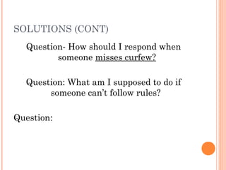 Effective discipline strategies | PPT