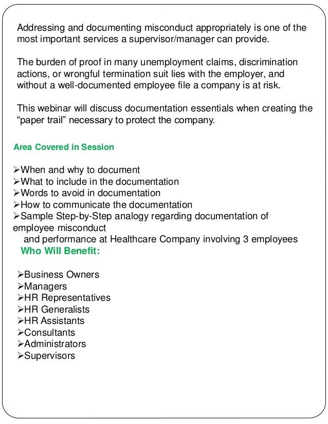 Effective documentation of employee performance to avoid lawsuits