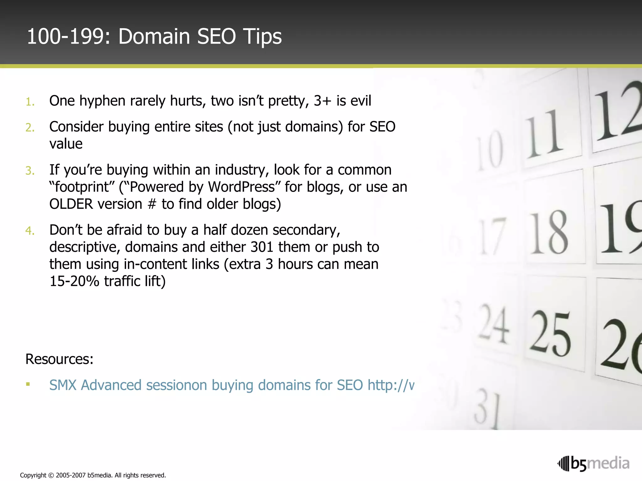 Effective Domaining Strategies Jeremy Wright Ppt