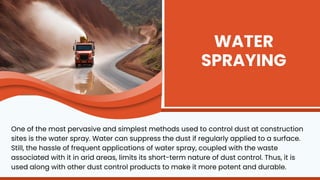 Effective Dust ConEffective Dust Control Strategies for Road ...