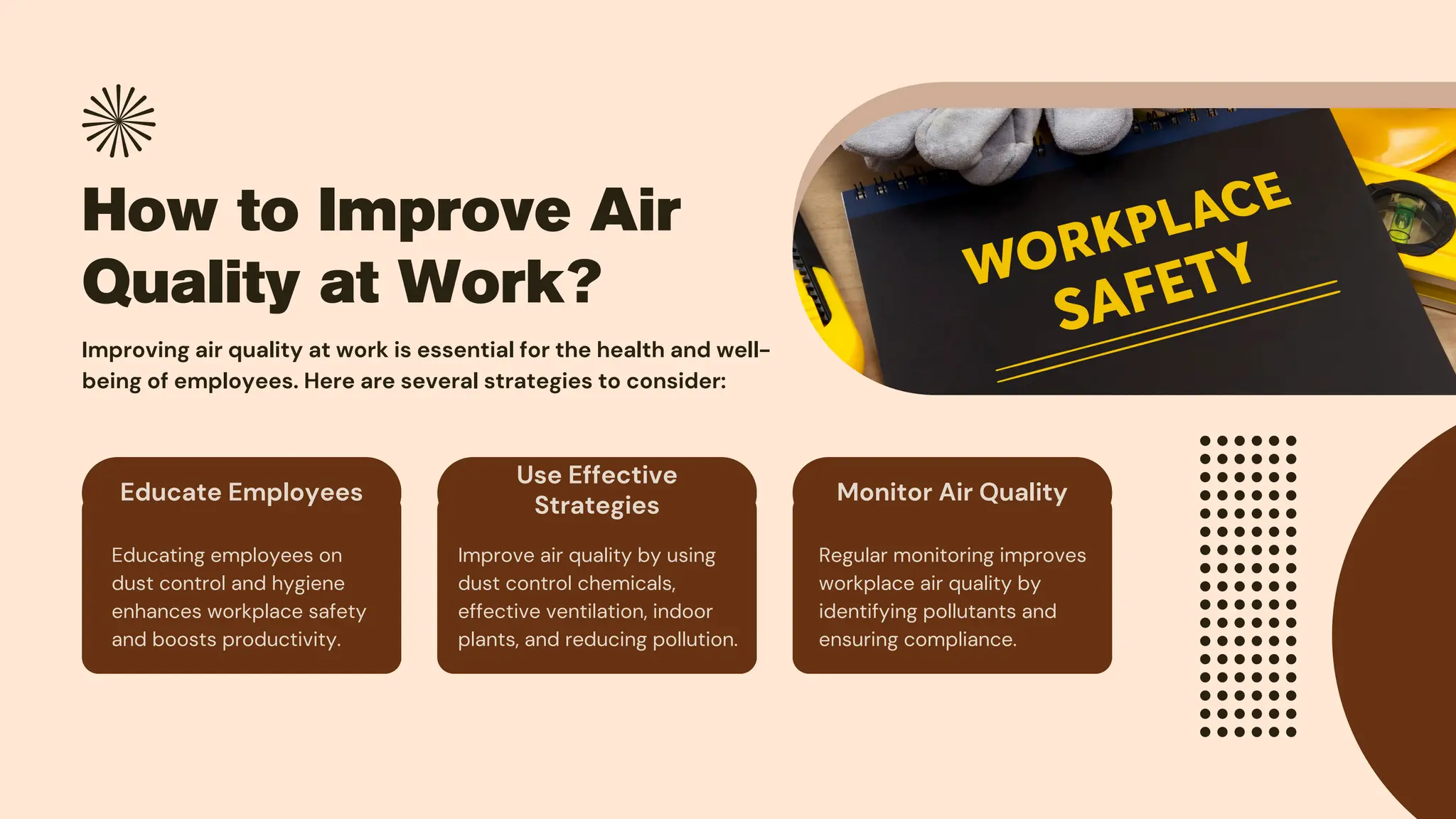 Effective Dust Suppression Methods to Improve Air Quality on ...